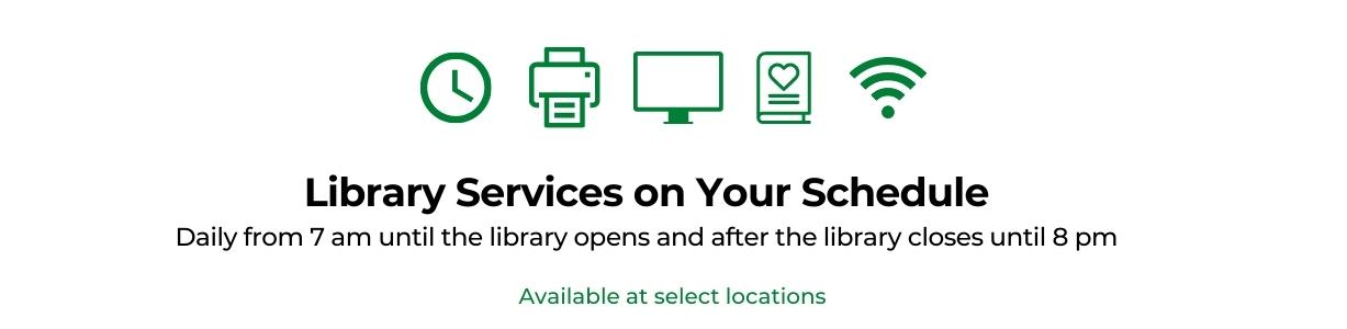 Expanded Access Hours | Timberland Regional Library